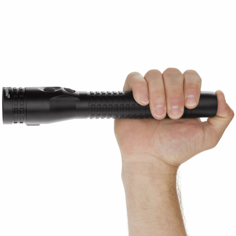 Dual-Light Flashlight (Metal, 650 Lumens, Rechargeable)