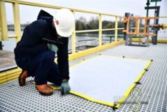 CableSafe® Dropped Objects Prevention Work Mat – Safety at Heights